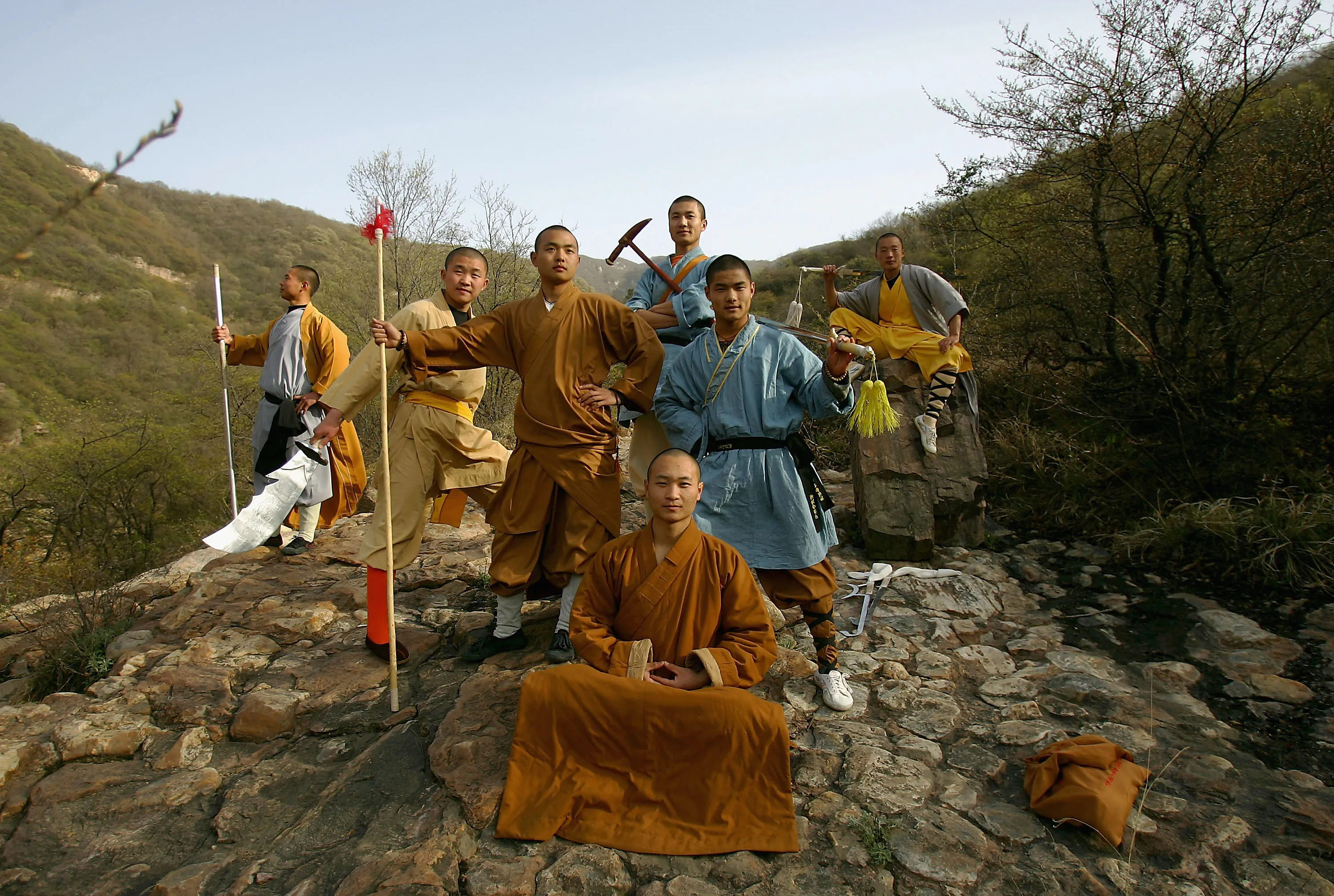 Many sided China Warrior Monks Of Shaolin Temple Many sided China Warrior Monks Of Shaolin Temple